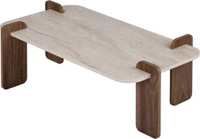 Béžový konferenční stolek 60x120 cm Renard – Nordure