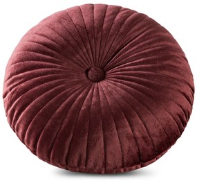 DEKORAČNÍ POLŠTÁŘ VELVET68 (FI) 40 CM BORDOVÁ