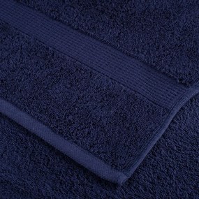 Prémiové ručníky SOLUND 2 ks tmavě modré 100x200 cm 600 g/m² 137269