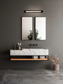Designové nastěnné svítidlo Fasko 80 Černá