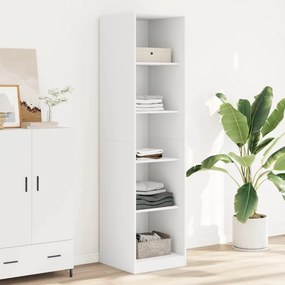 Šatní skříň bílá 50 x 50 x 200 cm kompozitní dřevo 3307711