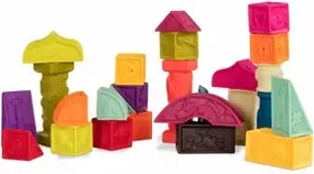 B-Toys Kostky Elemenosqueeze / od 6 měsíců
