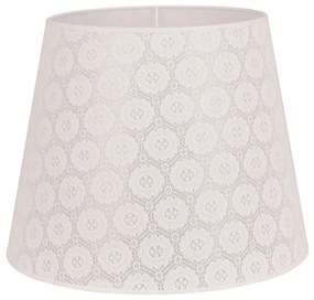 Duolla - Stínidlo k stojací lampě CLASSIC L E27 pr. 38 cm bílá