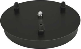 LEDVANCE Vintage 1906 - Závěs na 3 zdroje Pendulum Canopy Round, černá 4099854442735