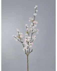 Umělá květoucí jabloňová větev, 80 cm