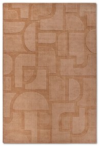 Hnědý ručně tkaný vlněný koberec 160x230 cm Alexis – Villeroy&amp;Boch