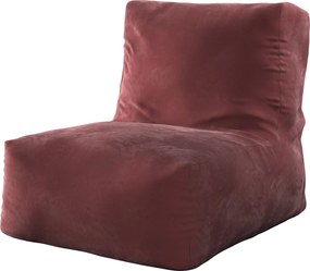 Vakové křeslo s výběrem látky barva červená látka lesklé, sametová