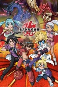 Plakát - Bakugan action