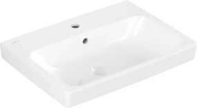 Villeroy & Boch Architectura - Umyvadlo 60x45 cm, s přepadem, otvor pro baterii, CeramicPlus, alpská bílá 4A8760R1