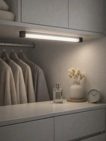 Sinsay - Bezdrátová LED lampička pod skříňku na magnet - šedá