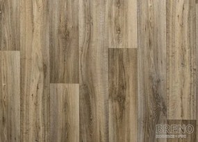Breno PVC PURETEX Lime Oak 169M – tmavší dřevo, šíře 300 cm
