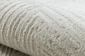 Dywany Łuszczów, Kusový koberec Balance 8788 cream, 140x190, bílá, ložnice