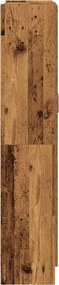 Skříň old wood 82,5 x 30,5 x 150 cm kompozitní dřevo 3318718