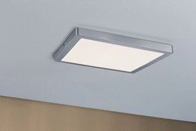 Paulmann 70867 Atria, stropní LED svítidlo, 24W LED 2700K stmívatelné, matný chrom, 30x30cm