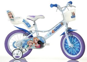 Dino bikes - dětské kolo 14"" snow queen 2022
