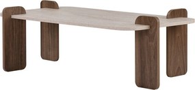 Béžový konferenční stolek 60x120 cm Renard – Nordure
