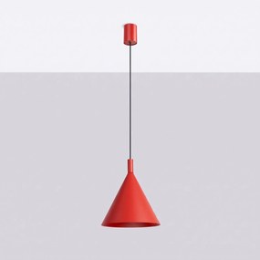 Sollux Lighting Závěsné svítidlo NOX 25 červené
