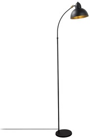 Designová stojanová lampa Vasso 162 cm černá