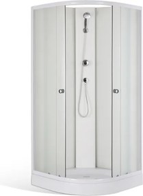 Roltechnik Outlet Sprchový box ERMONT Varianta: rozměry: 90x90 cm - (ERMONT-900 - 4000665), Barva profilů a typ výplně: profily: bílá, výplň: Matt glass