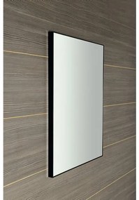 Sapho Arowana Zrcadlo v rámu 60x80 cm, černá matná AWB6080