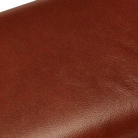 Lavice gymnastický kůň 38 cm hnědá pravá kůže a mangovník 320786