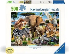 RAVENSBURGER Puzzle Mateřská láska XXL / 500 dílků / velké díly