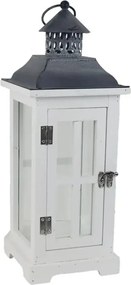 Dřevěná lucerna D7220/A - výška 44 cm