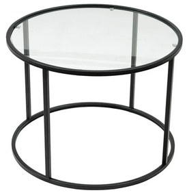 Konferenční stolek Berlin Black, 60 cm