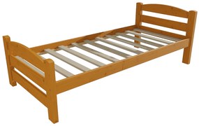 Vomaks Dětská postel DP 008 Rozměr: 90 x 200 cm, Barva: surové dřevo