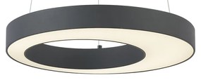 Moderní závěsné svítidlo černé 50 cm vč. LED 3-stupňové stmívatelné - Organici