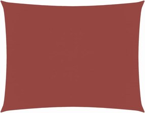 vidaXL Obdélníková zahradní plachta, tkanina Oxford, 4 x 5 m, terakota