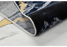 Dywany Luszczow Kusový koberec EMERALD EXCLUSIVE 1017 mramor tmavě modrý / zlato Rozměr koberce: 80 x 150 cm
