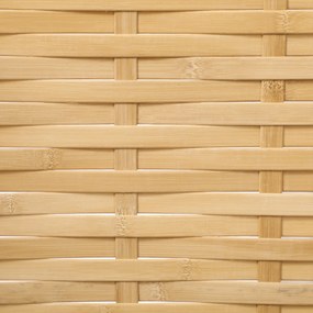HOMCOM Paraván do pokoje 3-dílný skládací paraván z bambusu 120x170cm do obývacího pokoje nebo ložnice v přírodě | Aosom.de