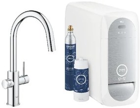 Grohe Blue Home - Dřezová baterie Connected, s chladícím zařízením a filtrací, chrom 31541000