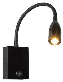 Zambelis | Zambelis H32 - LED Flexibilní lampička LED/3W/230V černá | UN0936