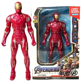 Akční malé figurky hrdinů Marvel (17 cm) Varianta: Iron Man s boxem