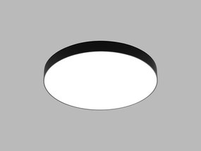 Stmívatelné stropní LED svítidlo RINGO - černá, 54-w-2, 4580 lm, 600 mm, Stmívatelné TRIAC