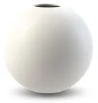 Kulatá váza Ball White 10 cm COOEE Design