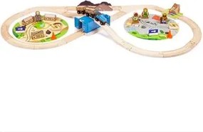 Bigjigs Rail Vláčkodráha Stavba / 50 dílů / od 3 let