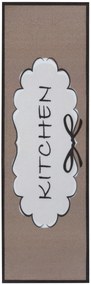 Hanse Home, Běhoun Cook & Clean 105728 Brown White Black, 50x150, hnědá, kuchyně