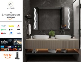 Zrcadlo do koupelny s LED osvětlením M10 premium