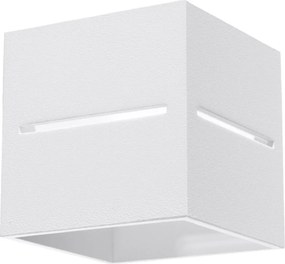 Sollux Lighting Nástěnné svítidlo LOBO bílé