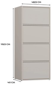 Komoda Alma 50 cm - výběr z 4 provedení