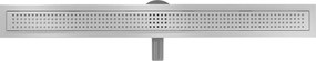 Mexen Flat 360° M08 rotační lineární odtok 90 cm chrom - 1025090-40