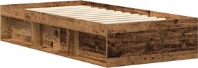 Rám postele bez matrace Staré dřevo Dřevěné konstrukce 3328820