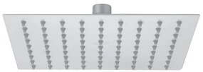 Laveo Kvadrato, horní/hlavová sprcha 200x200 mm, čtverec, bílá, LAV-NLQ_6DAS