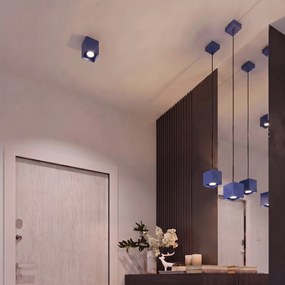 Sollux Lighting Stropní svítidlo QUAD 1 ultramarín