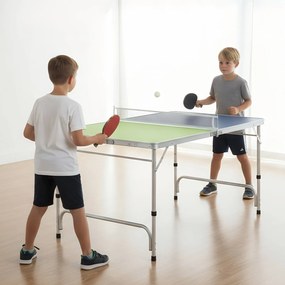 Costway Přenosný stolní tenis skládací mini set na stolní tenis pro děti