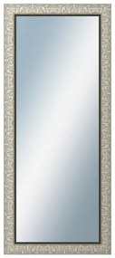 DANTIK - Zarámované zrcadlo - rozměr s rámem cca 60x140 cm z lišty PRAHA stříbrná (2751)