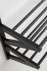 Černá předsíňová sestava z borovicového dřeva 75x190x32 cm Cole – Jotex